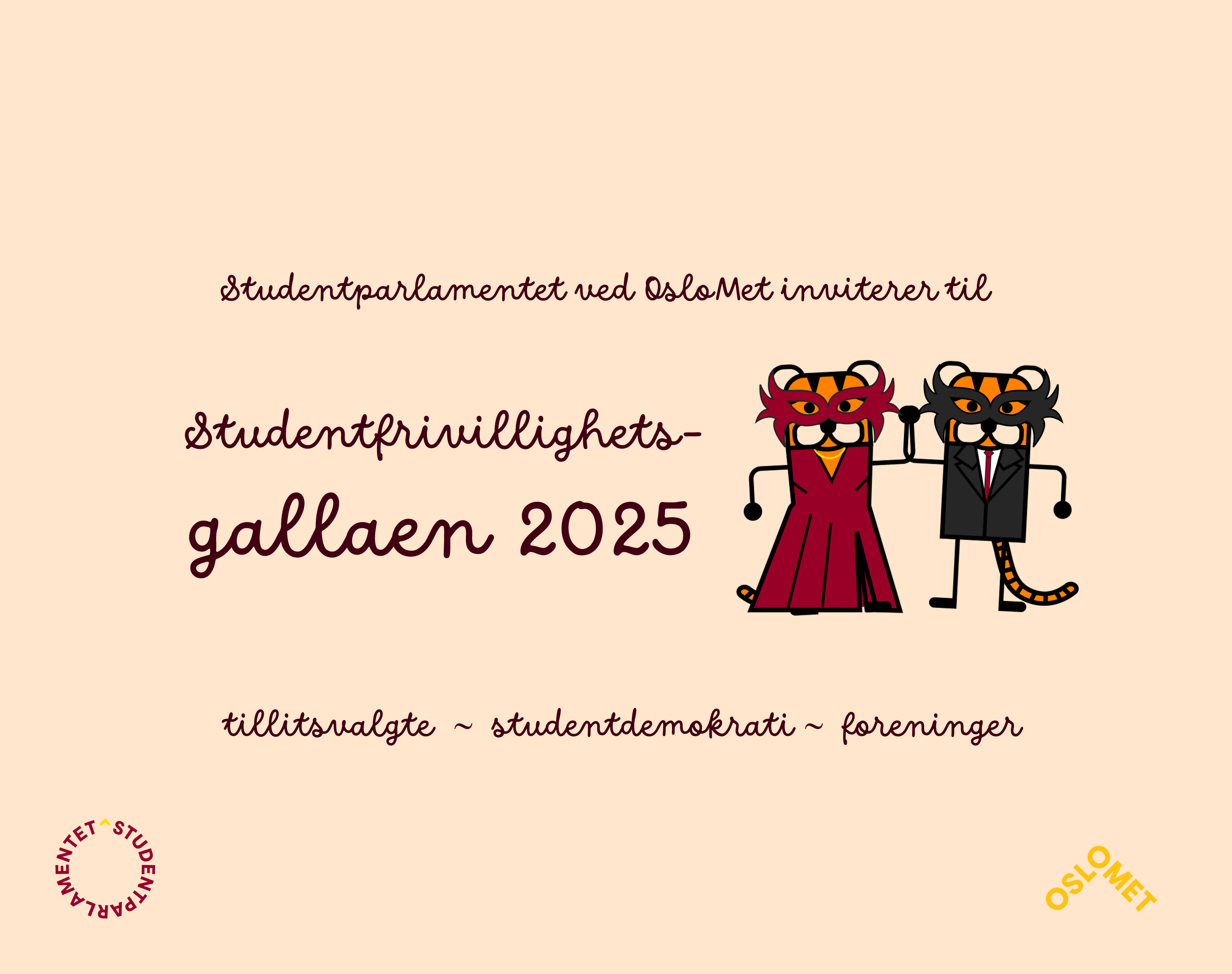 Save the date: Studentfrivillighetsgallaen 2025! - Studentparlamentet ...